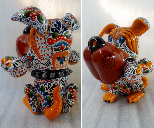 Handmade Dog Sculpture | Chuy The Ceramic Dog. - Zenwaro