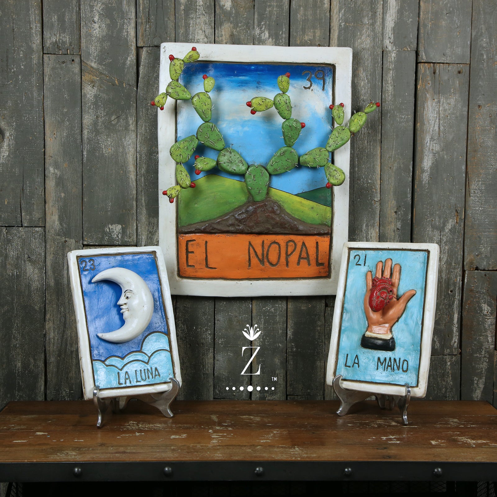 Giant Loteria Card | El Nopal #39 - Zenwaro