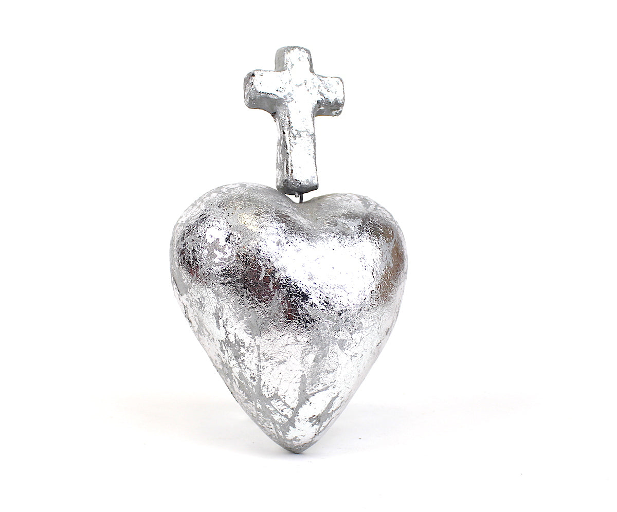 Heart Sculpture | Devotion Lustrous Heart - Zenwaro