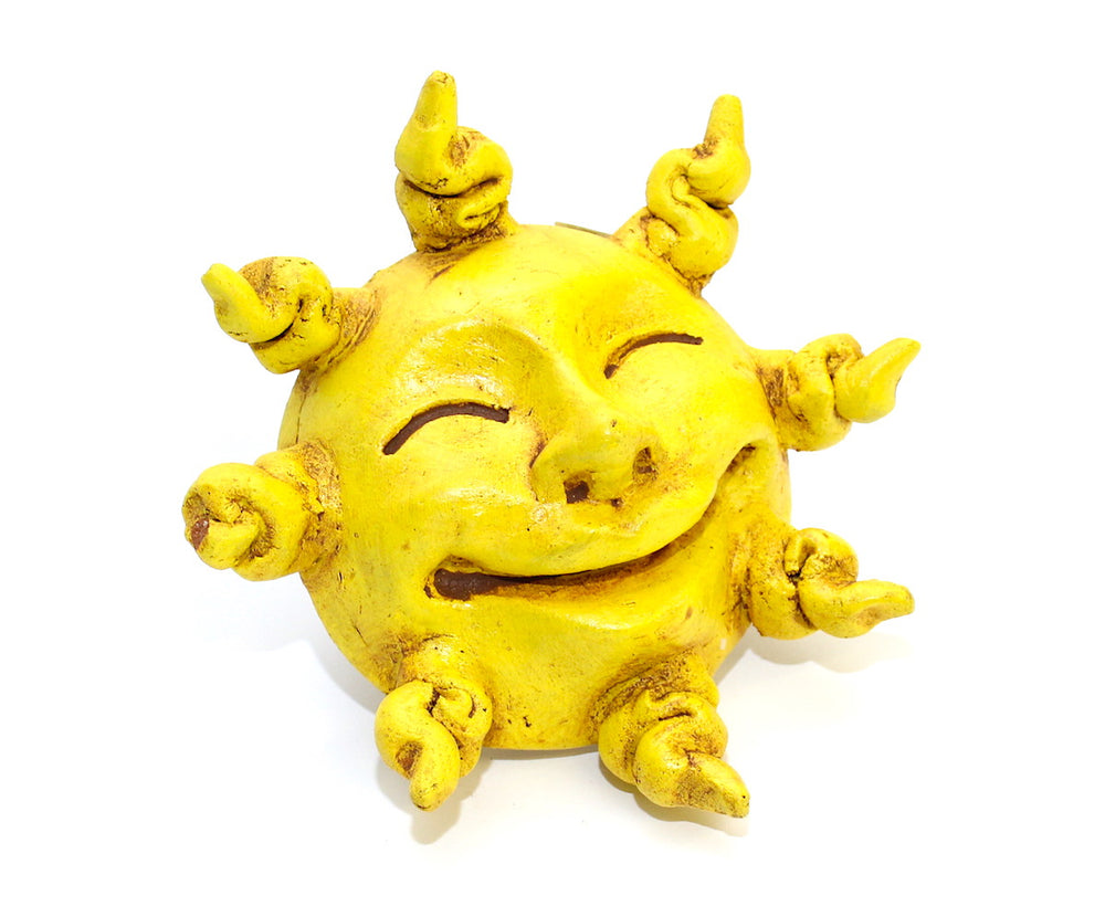 Devotion Smiling Sun Sculptures - Zenwaro