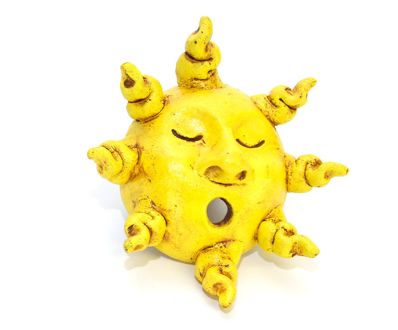 Devotion Smiling Sun Sculptures - Zenwaro