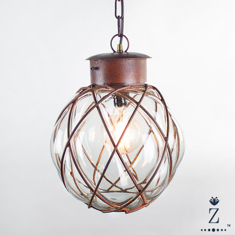 Pendant Light | Monroe Mid-Century Light Fixture - Zenwaro