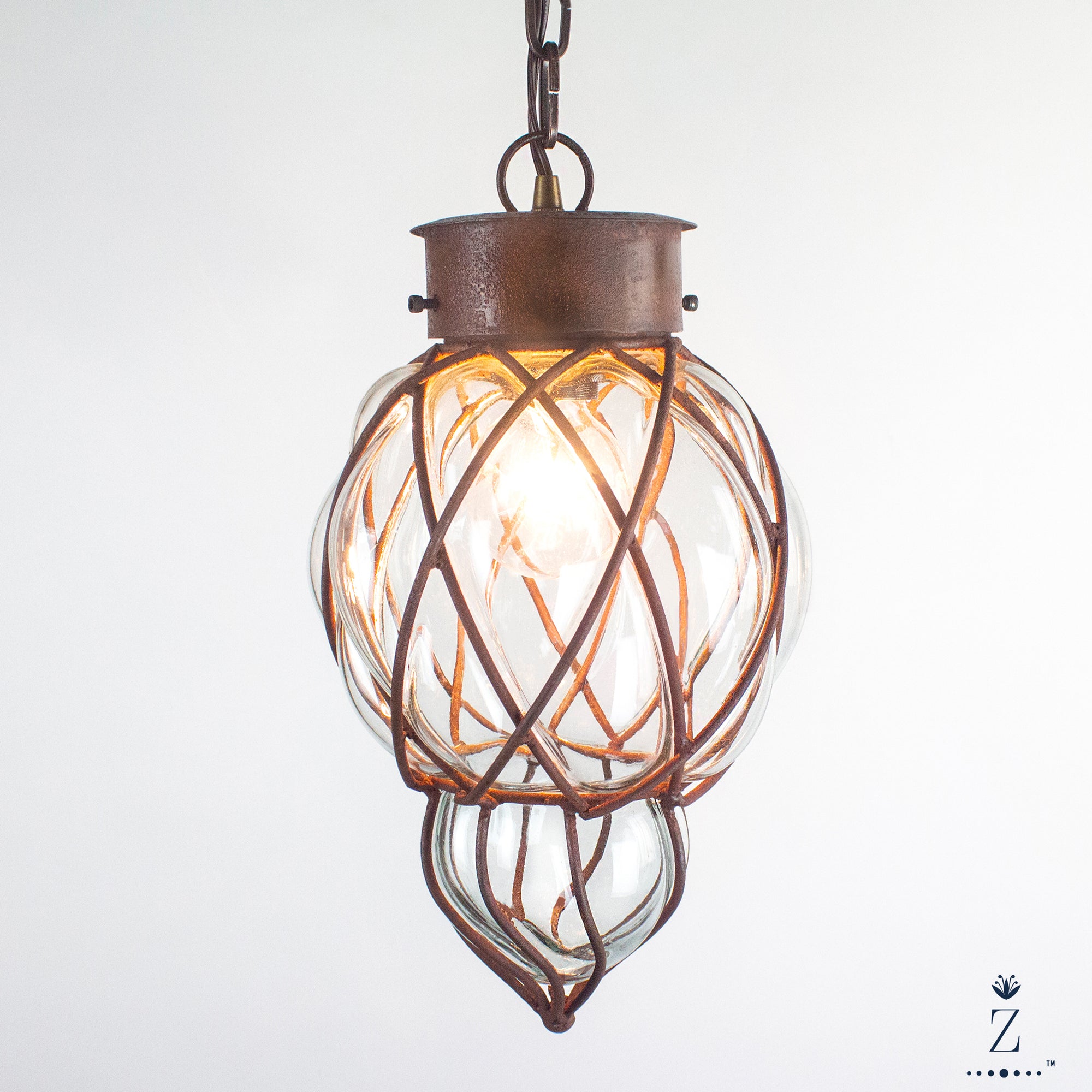 Piña Pendant Light | Small Clear – Zenwaro