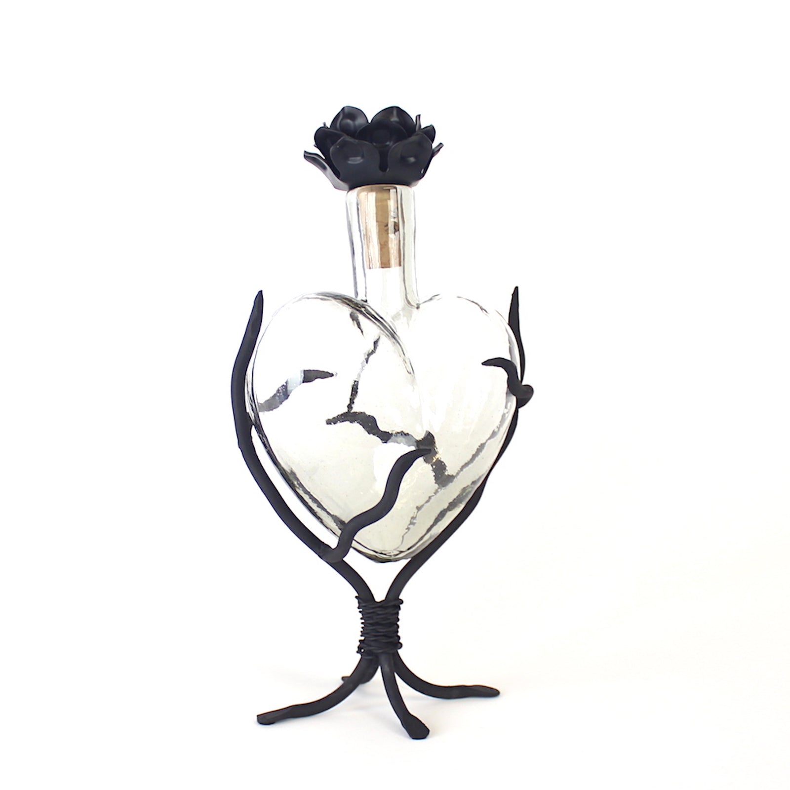 Divine Glass Hearts | Cobalt Blue - Zenwaro