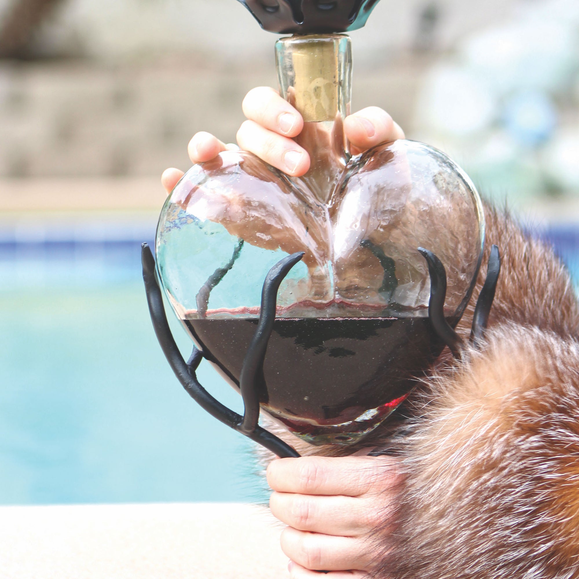 Glass Decanter Hearts | Clear – Zenwaro