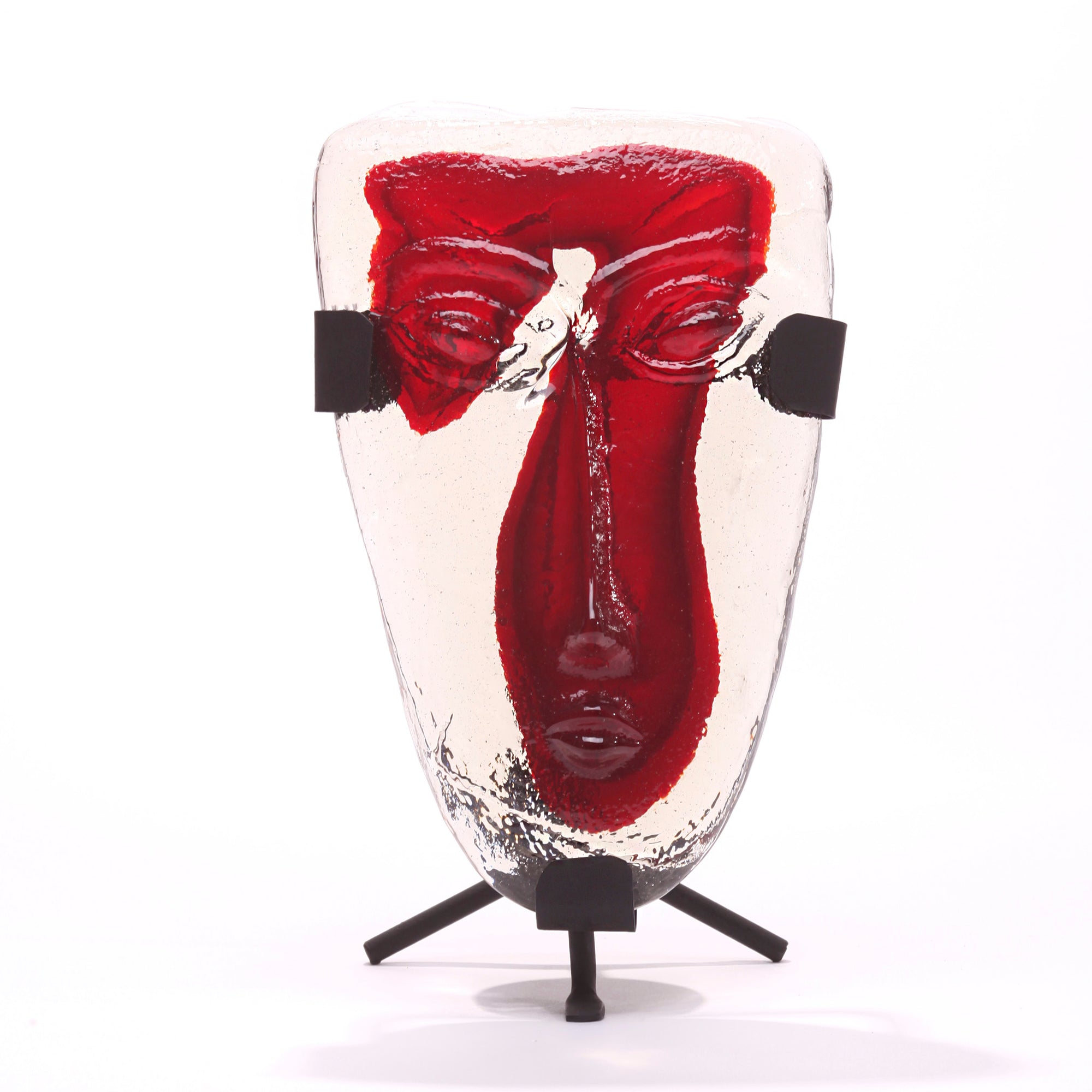 Indio Glass Mask | Crimson Red – Zenwaro