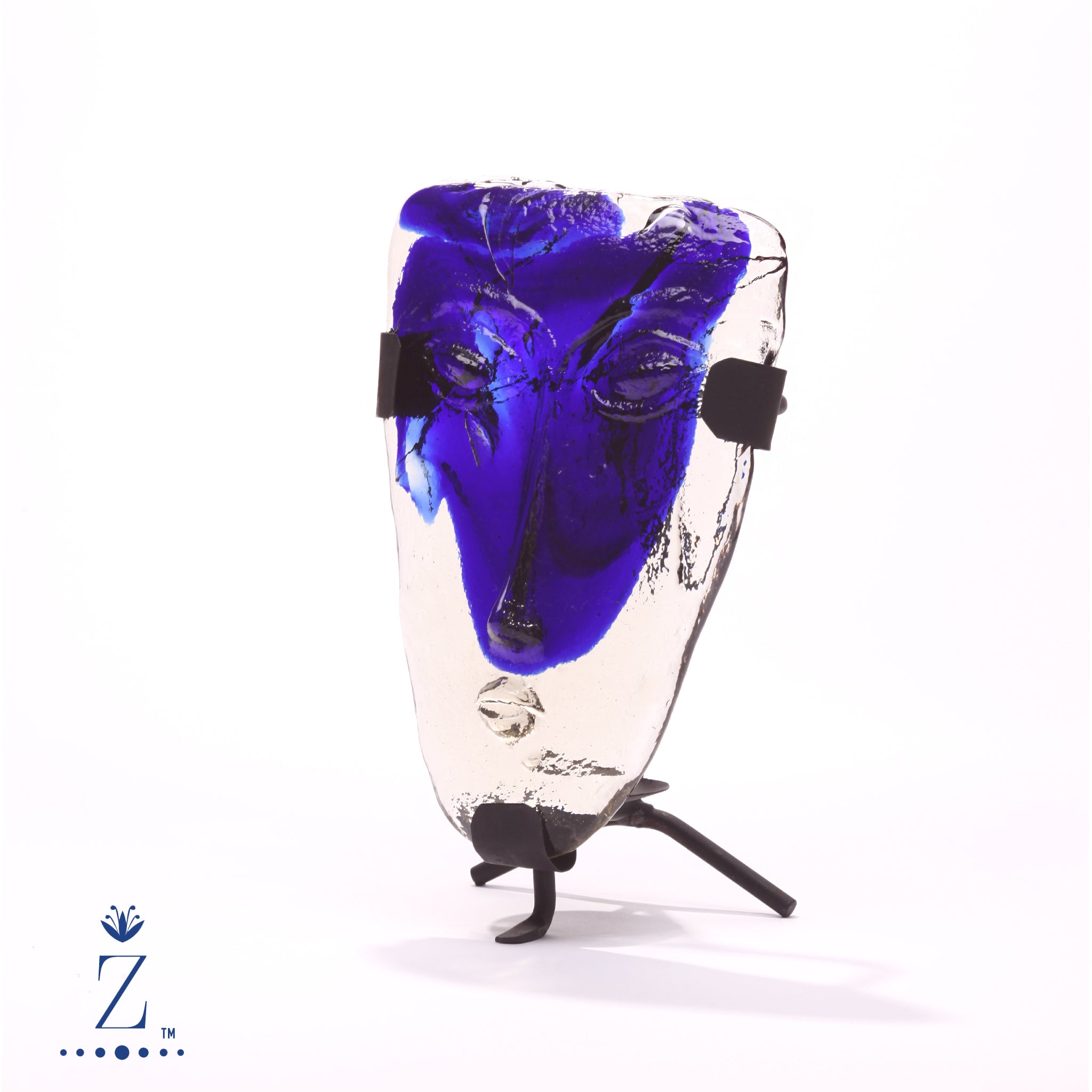 Indio Glass Mask | Cobalt Blue - Zenwaro